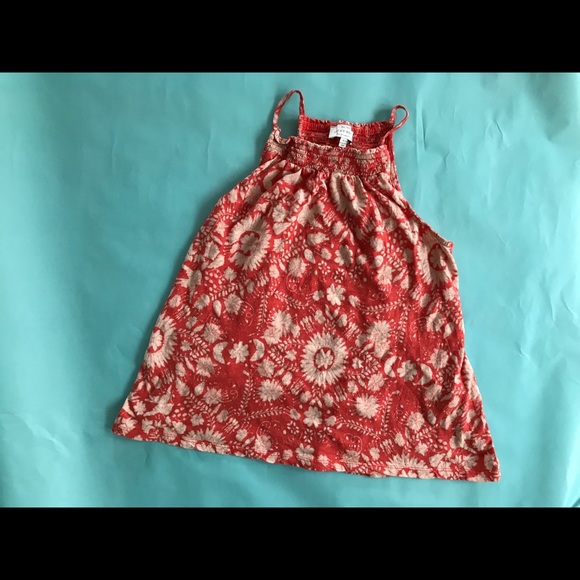 Lucky Brand | Tops | Lucky Brand Smocked Floral Tank Top | Poshmark